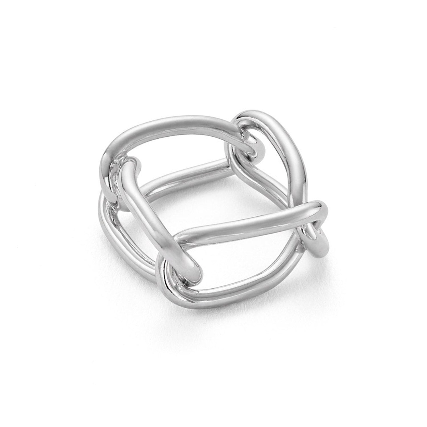 Silver Chain Link Ring | Jewellery | Côté Caché