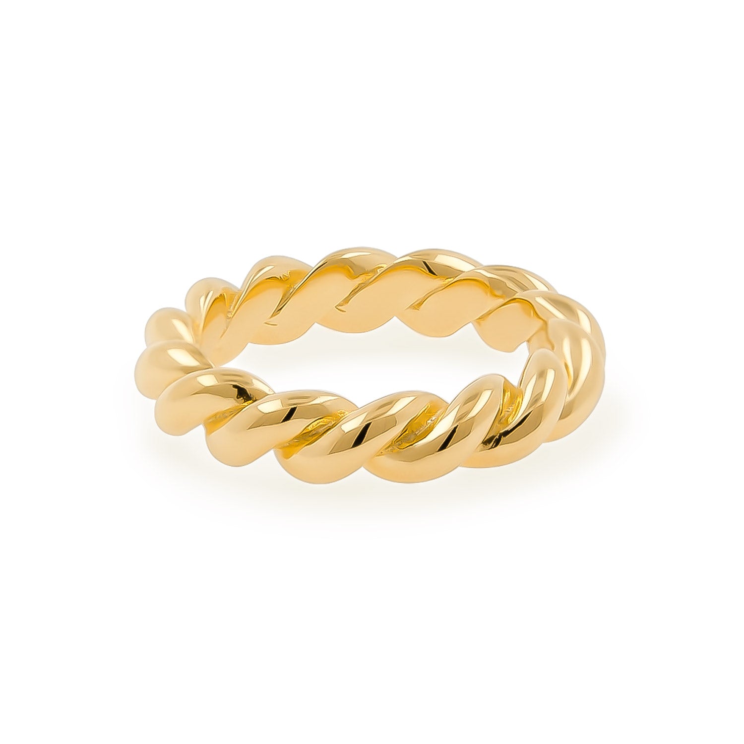 Chunky Twist Ring | Jewellery | Côté Caché